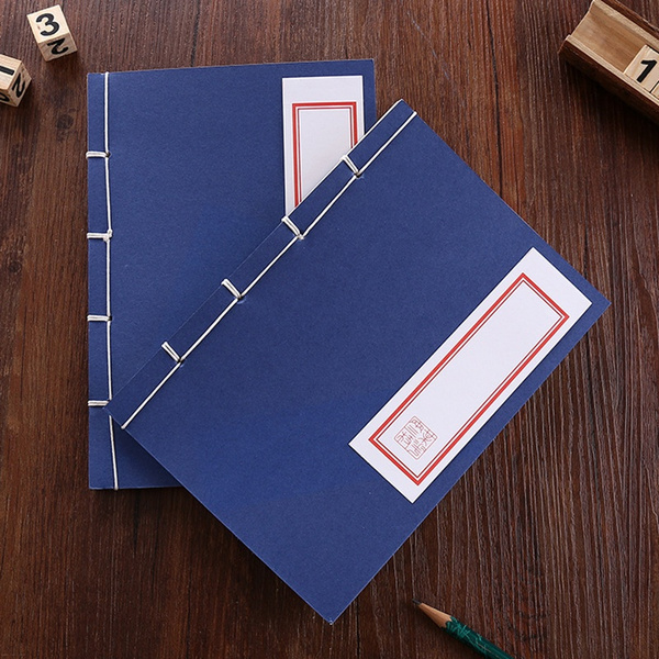 Chinese Style Traditional Ancient Notebook Antique Calligraphy Note ...