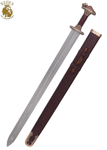 Original Vendel Period Sword with Scabbard, Brass Hilt Helmet Medieval ...