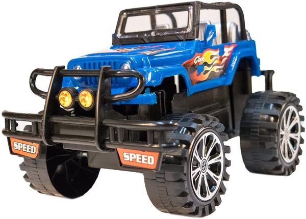 TukTek Monster Truck Toys, 4x4 Kids Toy Tractor, Friction Powered Push ...
