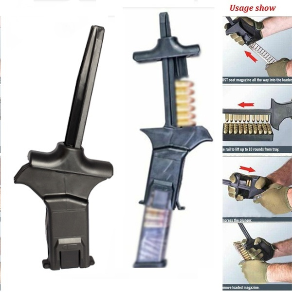 Tactical Universal Speed Loader Magazine Loader for 9mm .40S&W .357SIG ...