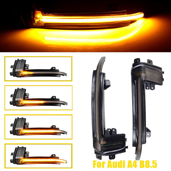 Car Side Wing Dynamic Turn Signal Blinker For Audi A3 A4 A5 S5 8P B8.5 ...