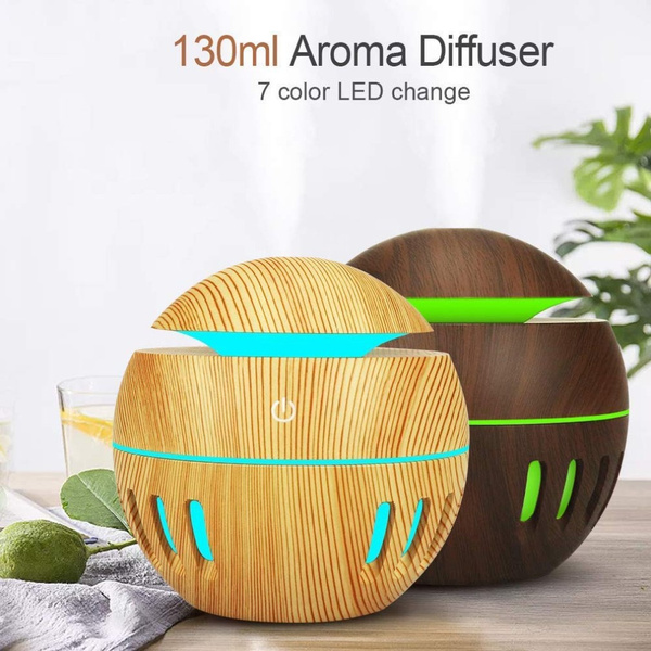 Wooden Aromatherapy Machine Fragrance Machine Ultrasonic Humidifier ...