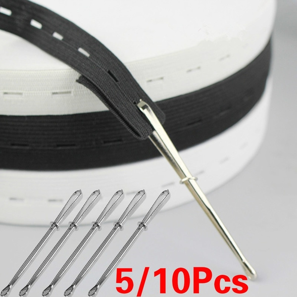 5/10pcs Elastic Cord Rope Threader Clip Self-Locking Tweezer Used For ...