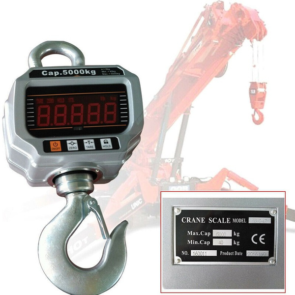 Electronic Hook Hanging Crane Scale Digital Industrial Weighing Scales ...