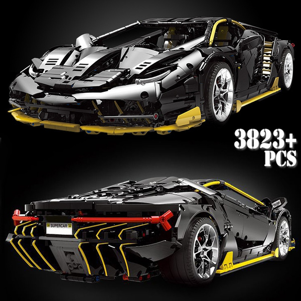 New 3823pcs Super Racing Car Building Blocks MOC Car Model Assembly ...