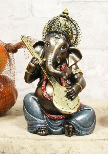 Ebros Celebration of Life and Arts Lord Ganesha Playing Musical ...