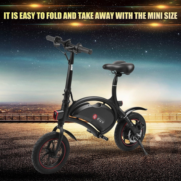 12 Inch Mini E-Bike Aluminum 30km/h Electric Bicycle Foldable Electric ...
