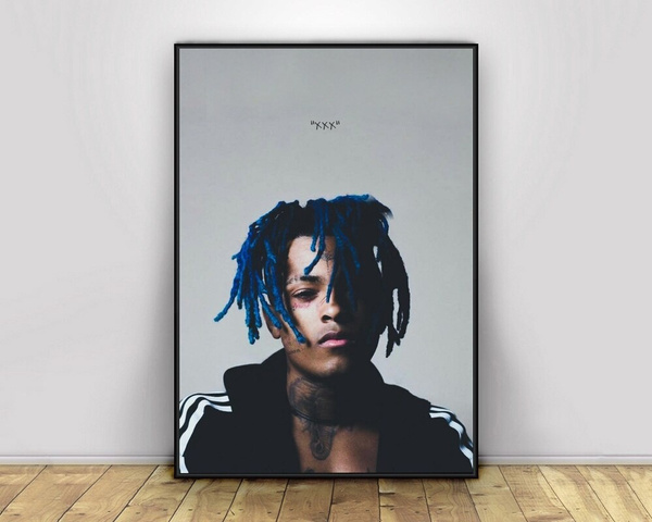 Xxxtentacion Hip Hop Rap Star Music Poster and Print Canvas Painting ...