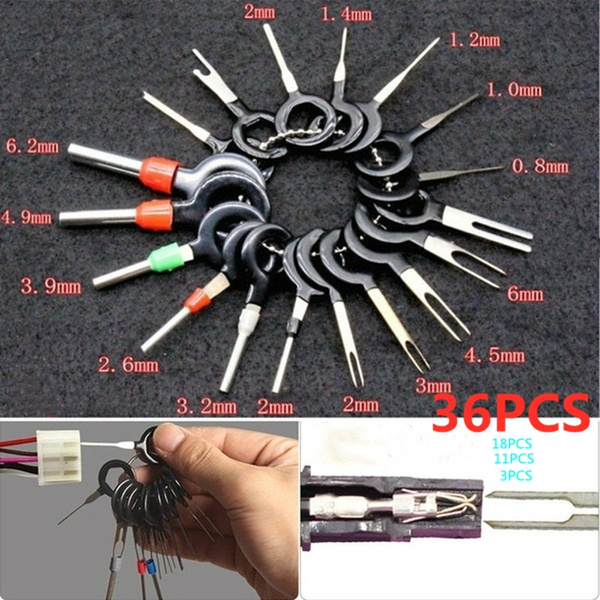 Car Plug Terminal Removal Tool Kit Pin Extractor Wire Crimp Connector ...