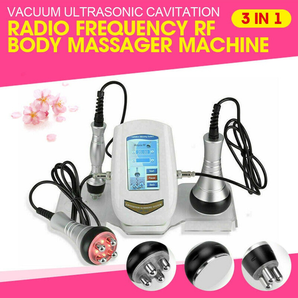 3 in 1 Vacuum Ultrasonic Cavitation Radio Frequency RF Body Massager ...