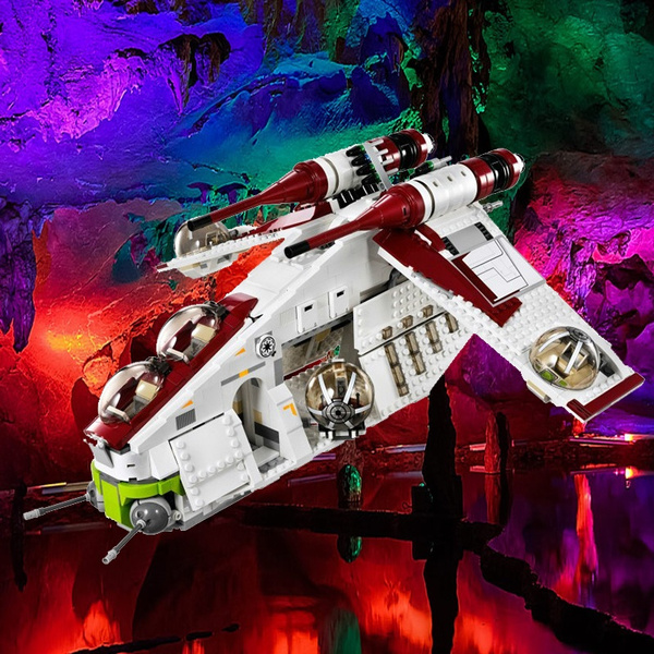 The Republic W Gunship Set Educational Building Blocks Bricks Toys for ...
