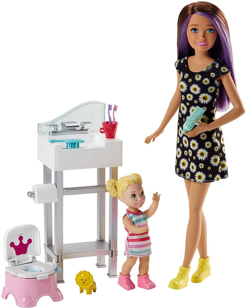 Barbie Skipper Babysitters Inc. Potty Training Playset | Wish
