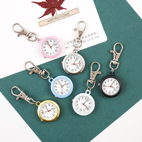 Fashion Unisex Luminous Pocket Watch Nurse Watch Classic Round Dial ...