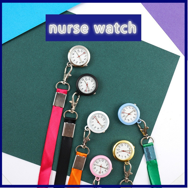 Waterproof Retro Mini Hanging Watch Digital Quartz FOB Nurse Doctor ...