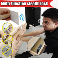 New Anti-theft Electronic Keyless Digital Door Lock Hidden Invisible ...