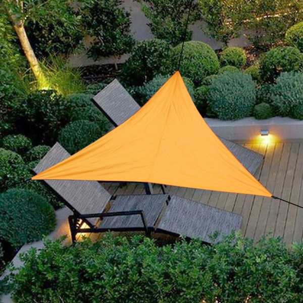 Garden Outdoor Shading Triangle Shadow Sail Garden Terrace Swimming ...