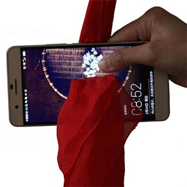 New Red Silk Thru Phone by Close-Up Street Tricks Prop | Wish