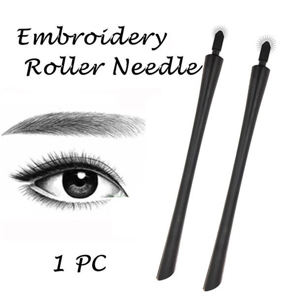 Disposable Permanent Makeup Handwriting Pen Microblading Roller Needle ...