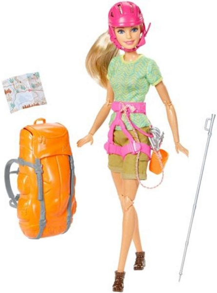 Barbie Camping Fun with Hiking Gear and Extra Flexibility | Wish