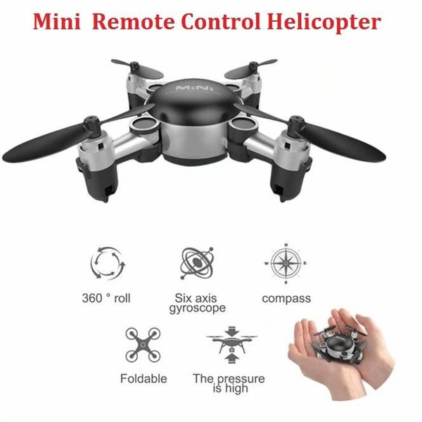 Mini Folding Remote Control Helicopter Mode Drone RTF Without Camera 2 ...