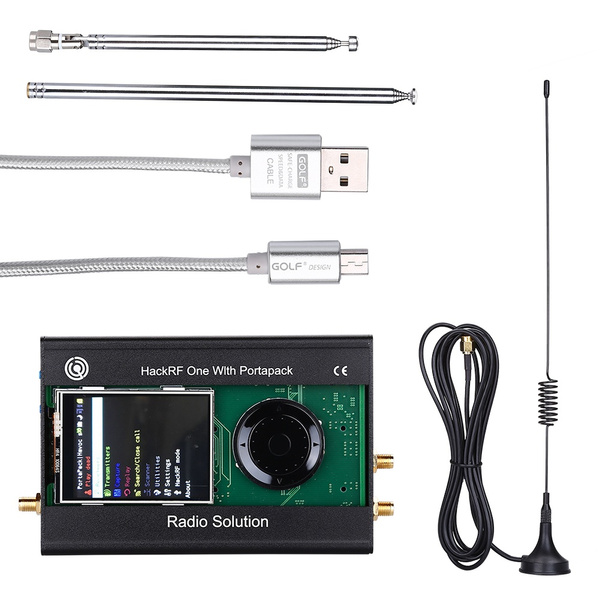 2019 PortaPack + HackRF One SDR + Metal Case +TXCO + Havoc Firmware ...