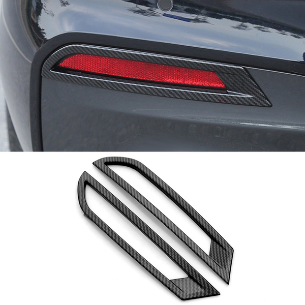 Car Accessories Front Fog Light Cover Rear Lamp Trim Frame Sticker ...