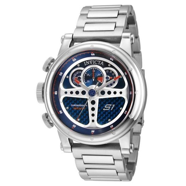 Invicta 30576 Mens S1 Rally Quartz Chronograph Blue Dial Watch | Wish