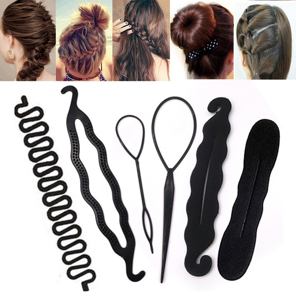 Magic Hair Styling Accessories Hairpin DIY Hair Braiding Braider Tool ...
