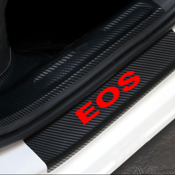 Car Door Sill Car Threshold Pedal Sticker for EOS Decoration Carbon ...