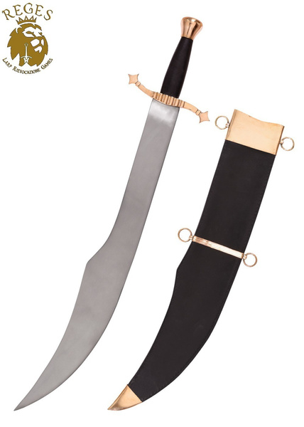 Original Medieval Falchion Sword, blunt Medieval Cosplay Templar ...