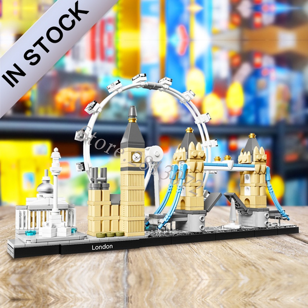 NEW 468Pcs City Architecture Building Set London Big Ben Tower Bridge ...
