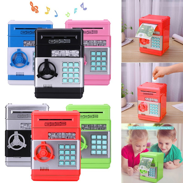 2020 Piggy bank Automatic Electronic Piggy Bank ATM Password Money Box ...