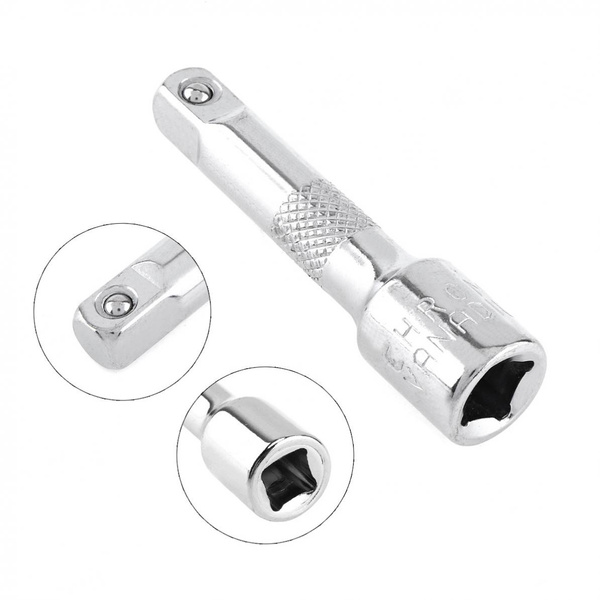 1/4 Extension Bar 51MM Drive Ratchet Wrench Socket Adapter Power Drill ...