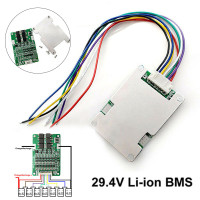 7S 29.4V 18650 Li-ion Lithium Battery BMS Protection Board with Balance ...