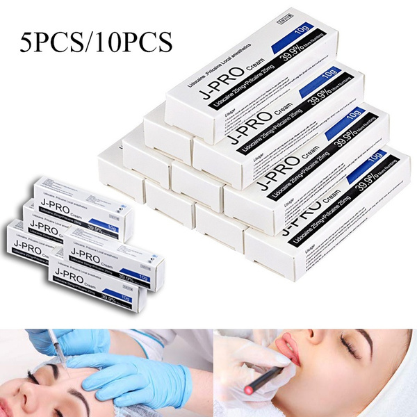 5PCS/10PCS Anesthetic Gel Cream Before Tattoo Care Cream Gel J-pro Tube ...