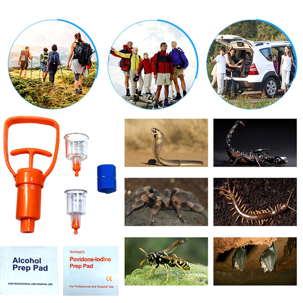Safety Camping Survivor For Snakes Insects Bite Poison Remover Sets ...