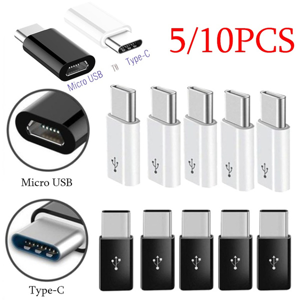 5/10PCS Smart Phone Gadget Micro USB 3.1 Female Converter To Type-C ...