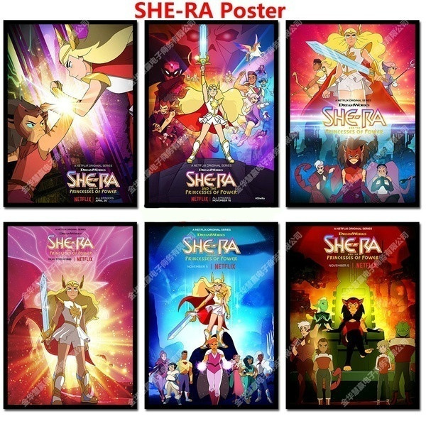 40 Kind She-Ra TV Series Art Poster Kraft Paper Wallpaper Decoration ...
