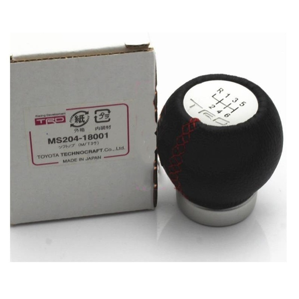 6 Speed TRD Leather Gear Shift Knob Manual for TOYOTA COROLLA LEVIN ...