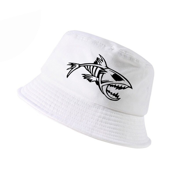 fashion outdoor fishing hat Fish Mouth Skeleton sun cap Men Women sun ...