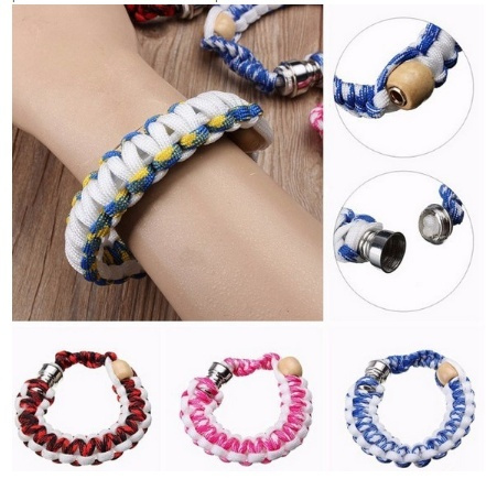 Braided Rope Metal Bracelet Bracelet Pipe Portable Smoking Fashion ...
