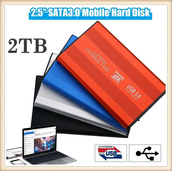 2020 New 500GB/1TB/2TB External Hard Drive Disk Storage Devices 2.5 ...