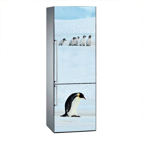 Penguin Fridge Decals, Fridge Wraps, Fridge stickers, Animal Fridge ...