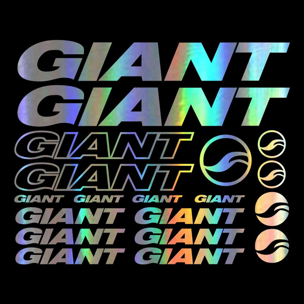 For GIANT Art Decor Vinyl Decal Stickers Sheet Frame Cycle Cycling ...