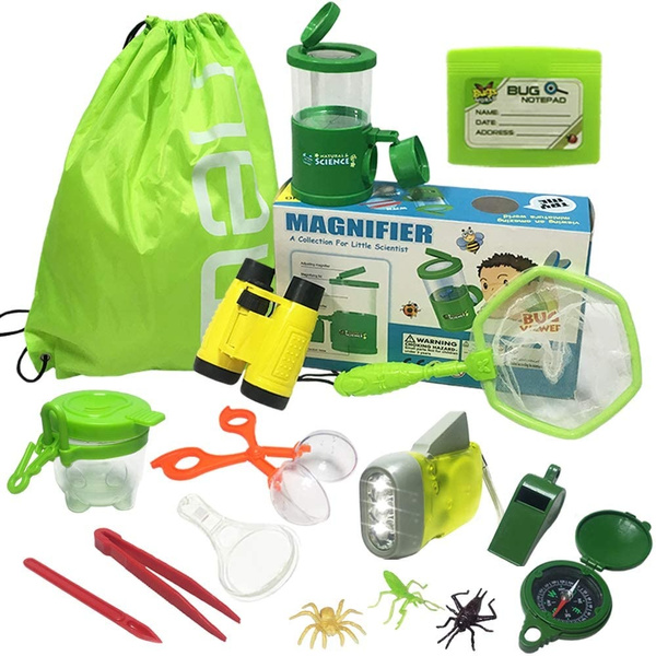 JOLLY SWEETS Outdoor Exploration Kit 16 Pcs Set, Kids-Nature Adventure ...