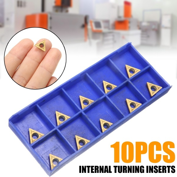 10pcs Internal Turning Tool Carbide Internal Threading Inserts Lathe ...