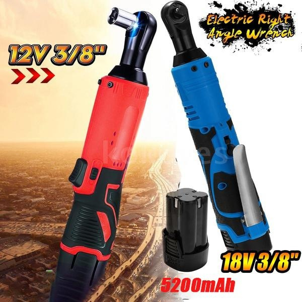 12/18V Multifunctional Cordless Rechargeable Electric Wrench 3/8 Inch ...