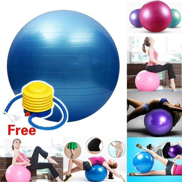 Pilates Balls Trainer PVC Smooth Anti-Explosion Home Physical Fitness ...