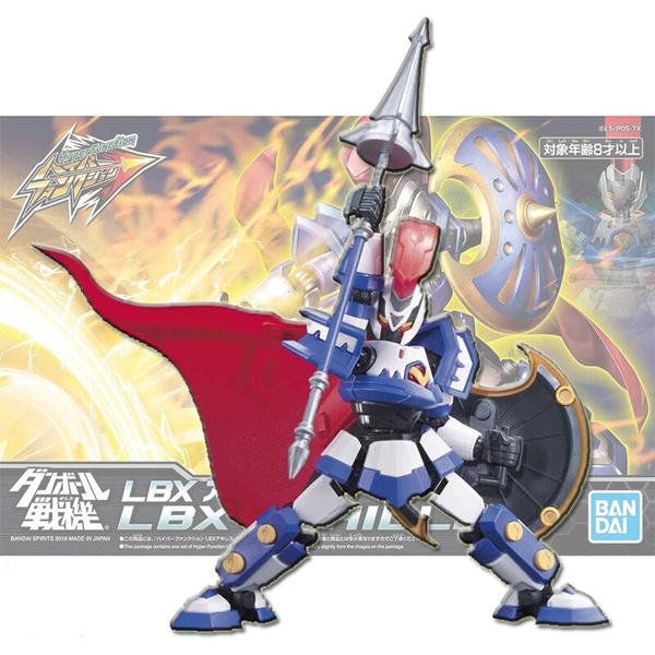 Original Bandai WARS 58231 LBX función 02 Gran Imperio con montaje de esqueleto figura de acción ...