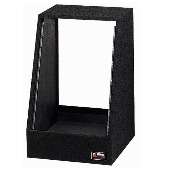 Odyssey CRS14W Heavy Duty Carpeted Music Studio Rack with Caster Wheels ...